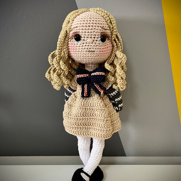 English PDF Crochet Pattern M3gan Doll Instant Download Model 3 ...