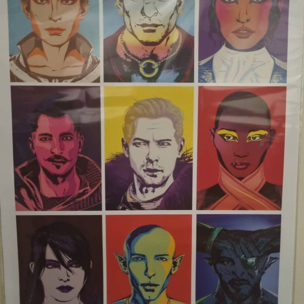 Lady Dimitrescu Portrait From Resident Evil Pop Art Inspired Poster - Etsy