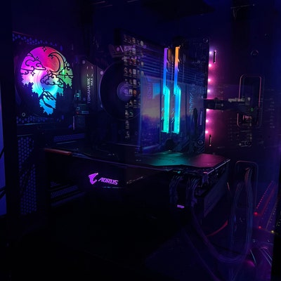 Fan Shroud Starry Nightscape Shroud/cover/grill for 120mm Computer/pc ...