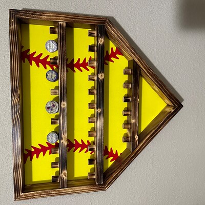 18 Baseball Homeplate Pin Display Case Holder - Etsy