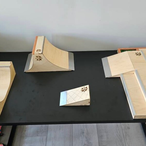 Fingerboard Stairs Set. Fingerboard Ramps and Fingerboard Obstacles ...