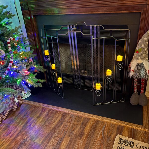 Sample Sale -art Deco Summer Fireplace Screen - Etsy