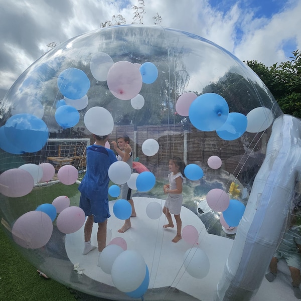 Inflatable Party Bubble House, Party Balloon Dome for Hire. - Etsy