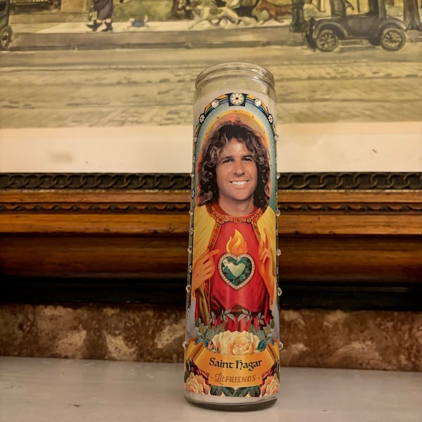 Custom Prayer Candle: Personalized Saint Selfie Gift - Etsy