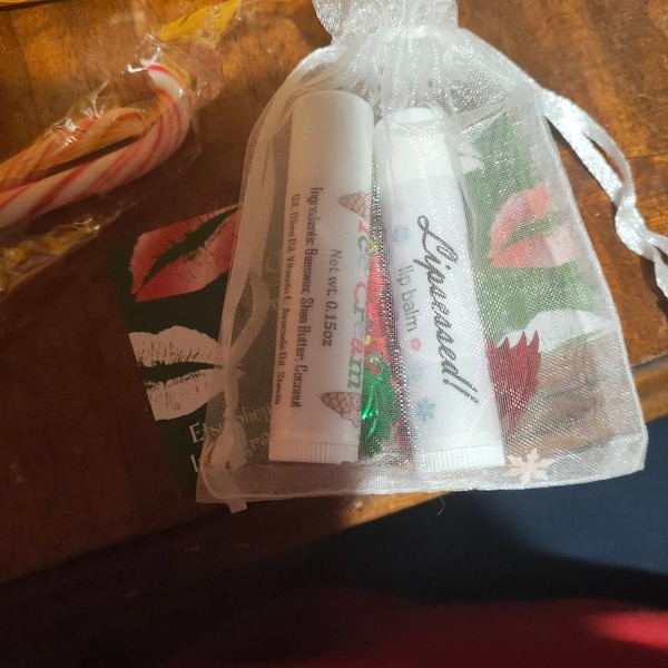 Strawberry Bubble Tea Lipsessed Lip Balm 1 - Etsy