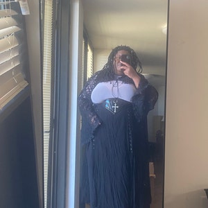 Shoulder-piece evil Queen. Mesh & Beaded Lace Goth Neck Collar With ...