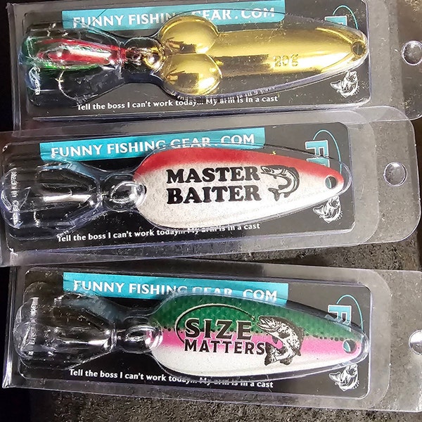 Funny Fishing Lures - Funny Fishing Gifts for Men - Dad Gifts - Funny ...