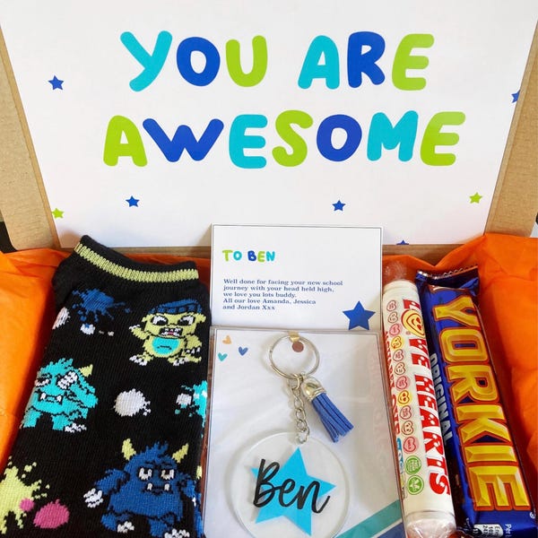 Personalised Best Friend Letterbox Gift Cheer up Get Well Soon Miss You ...