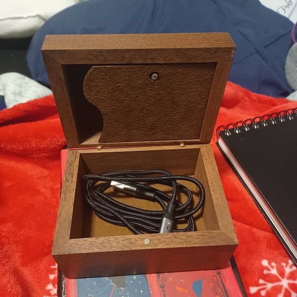 Mini Music Box Keychain + Custom Song Music Box, Personalized Wooden ...