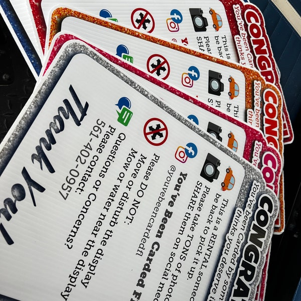 We Love Our Teachers - Staff Appreciation - Red/black Sequins EZ Set - Yard Sign Set - Etsy