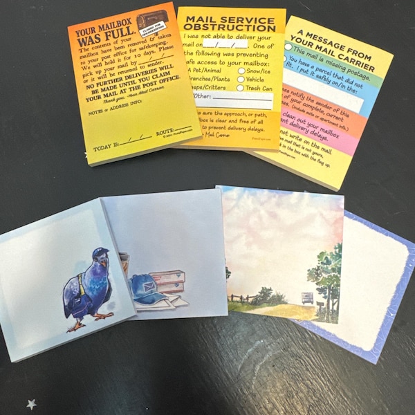 Goodbye - Postal Retirement Announcement - Lakeside Scene Mail Carrier ...