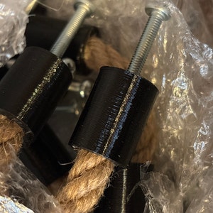 Rustic JUTE ROPE Handle Home Decor Drawer Pull - Etsy