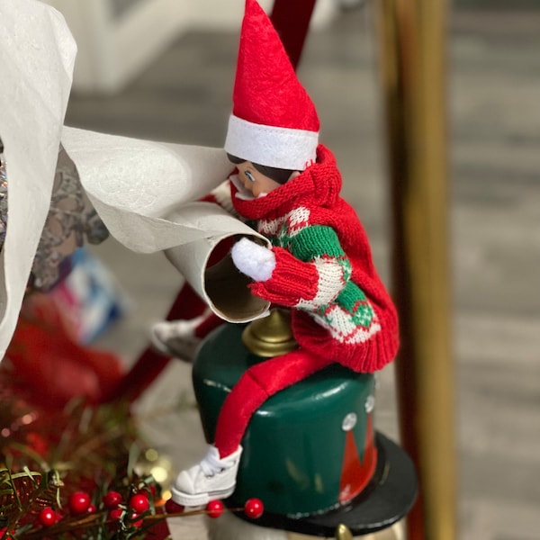 Baking Prop Elf Size for Your Red Christmas Elf Prop Props Accessory ...