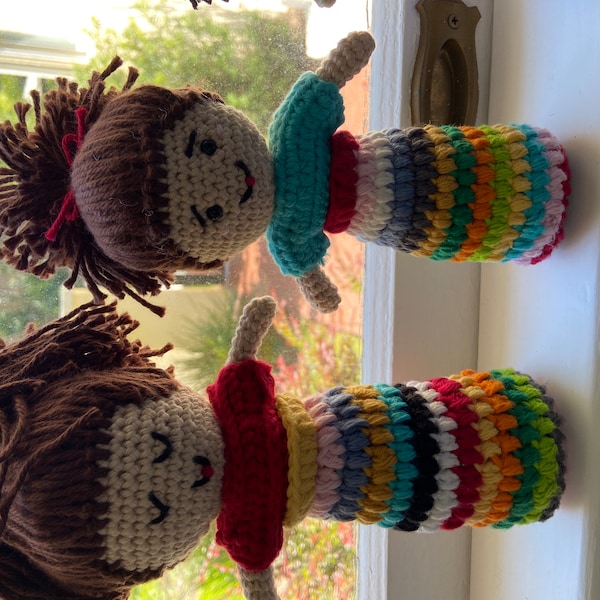 Worry Doll Crochet Pattern: Amigurumi Anxiety Toy (PDF Download) - Etsy