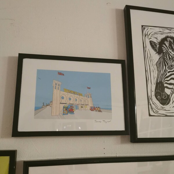 Reading Purple Turtle Art Print, Reading Illustration, Purple Turtle ...