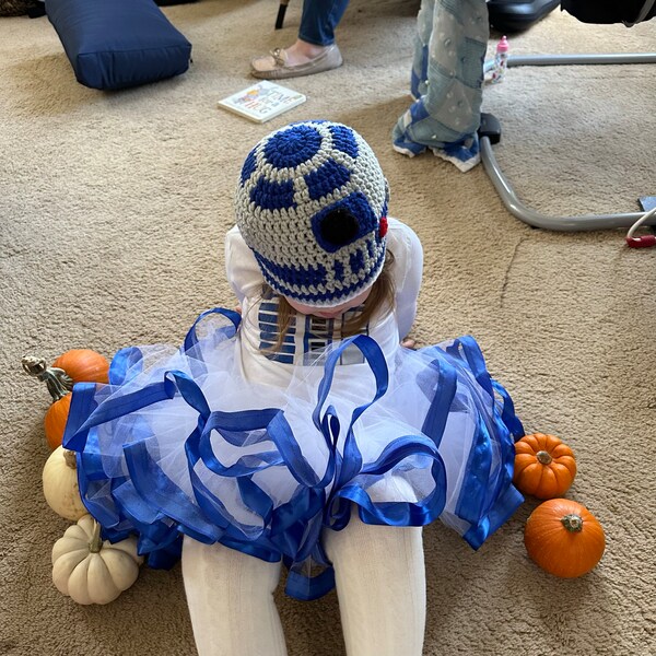 Robot Hat Droid Hat Crochet Star Wars R2D2 Hat Droid R2D2 Beanie - Etsy