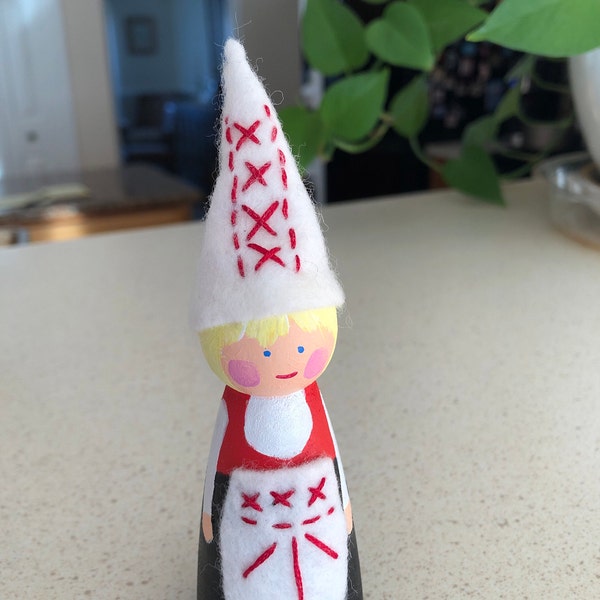 Viking Peg Doll - Etsy