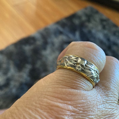 Japanese Koi Fish With Onyx Ring for Men, Signet Gemstone Ring, Onyx ...