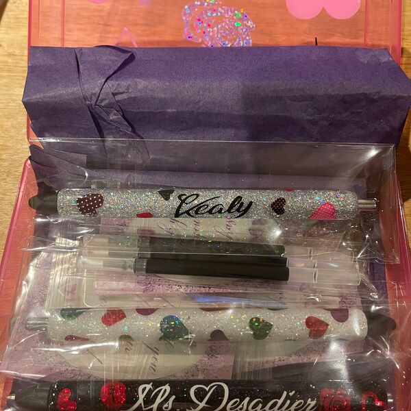 Valentine's Day Pen / Vday Gifts / Valentine's Gifts / Cute Heart Pens ...