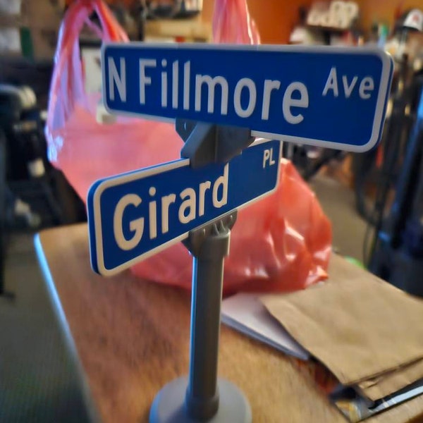 Custom Street Sign Stand | Personalized Name Plate Street Signage ...