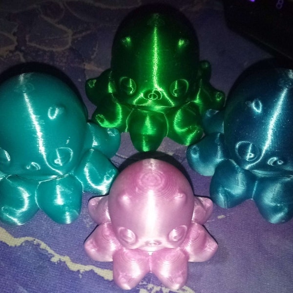 Octopus Fidget Spinner With Optional Witch Hat and Cauldron - Trinket ...