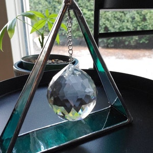 Stained Glass Raindrop Leaves Suncatcher Pattern PDF Instant - Etsy