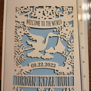 Personalised Papercut Retirement Card, Laser Cut on Your Retirement ...