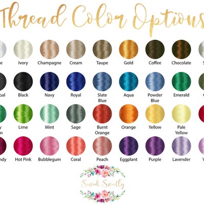 Recollections Glitter Color Chart Graphic for Your Etsy Shop - Etsy
