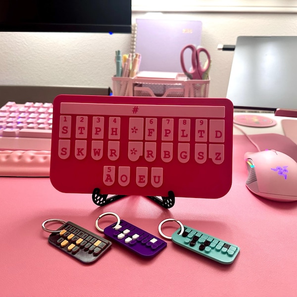 Steno Practice Board With Legend | Included Display Stand | the ...