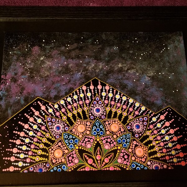 DIGITAL PATTERN - Mandala Dot Painting "fall 2020-3" Pattern by Maria ...