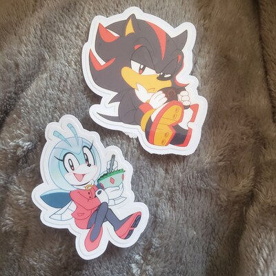 Shadow Sticker Ready and Caffeinated - Etsy