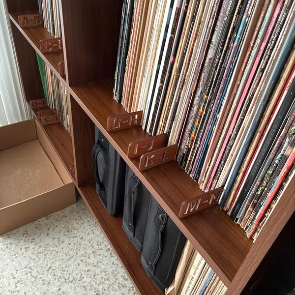 Record Separator, Vinyl Record Storage, Vertical Vinyl Record Dividers ...
