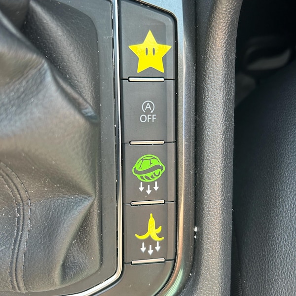 3 Size Options, Eject-o Blank Button Decal Sticker. Fits All Blank Car ...