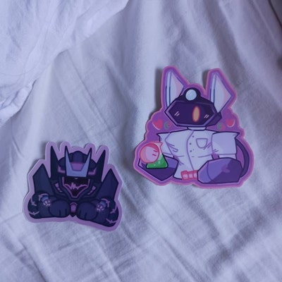 Soundwave X Shockwave Tf G1 Matte Sticker - Etsy