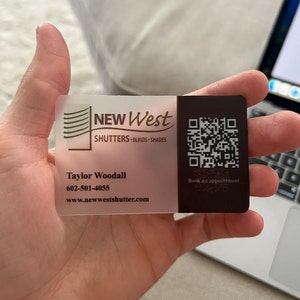 Transparent Plastic Business Cards, Luxury Clear Business Cards ...