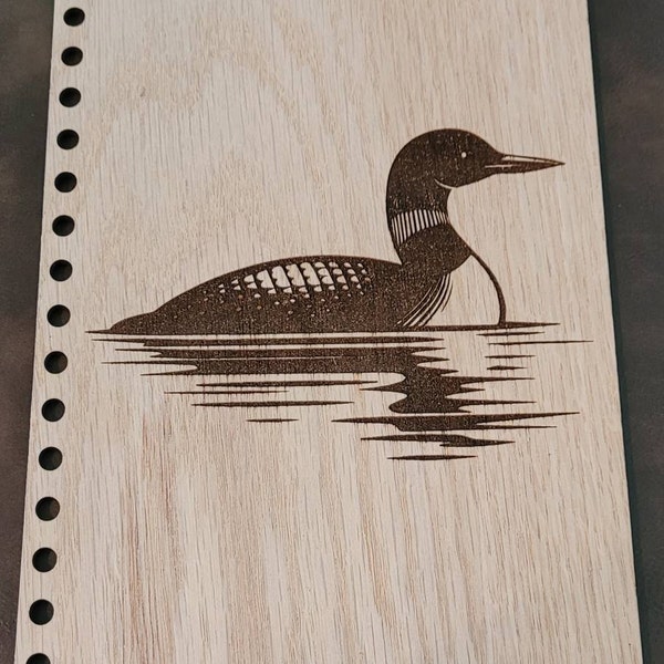 Simple Loon Bird in Water Svg Png Dxf Eps Pdf | Vector Graphic Design ...