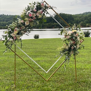 Rhombus Diamond Metal Arch for Events Express Shipping Available ...
