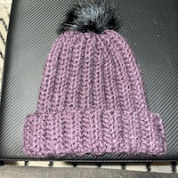 Easy Crochet Pattern-crochet Hat Ribbed Wonder Hat Pattern, Crochet Hat ...