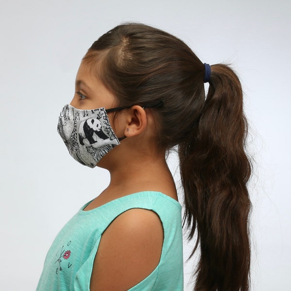 Kids Face Masks PATTERN PDF, Face Mask Sewing Pattern, Adult and Child ...