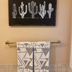 Aztec & Cactus Wall Art Boho Wall Art Aztec Wall Decor Western Wall ...