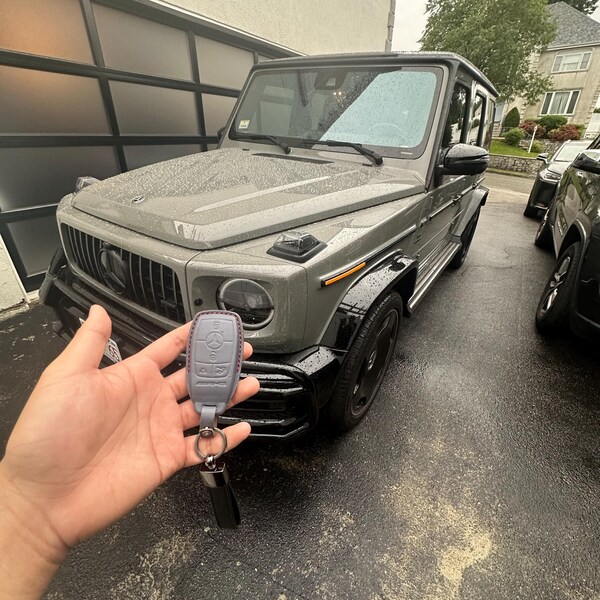 Skoda Covered Leather Key Fob Case Skoda Superb Enyaq Fabia Kodiaq ...