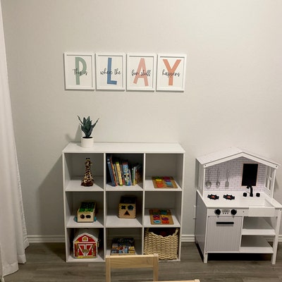 This is Where the Fun Stuff Happens Set of Playroom Prints Playroom ...