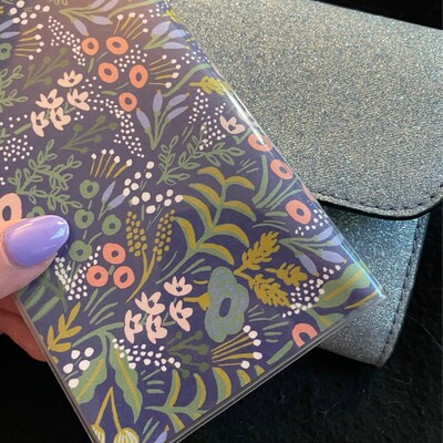 Floral Travel Wallet for Passport and Boarding Passes, Rifle Paper Duel ...