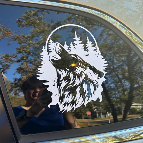 Sunflower Decal, Boho Car Decal, Car Stickers, Gift for Plant Lovers ...