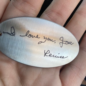 HANDWRITING Key Chain Handwritten Key Chain, Handwritten Keychain, Your ...