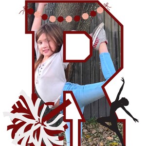 Fill Your Own VARSITY Letters on CANVA With Commercial Use Allowed ...