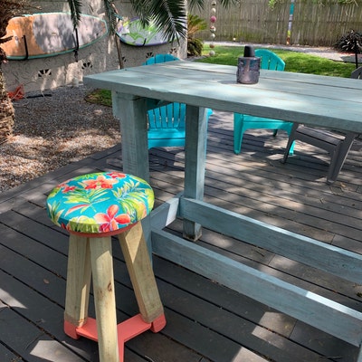 Novelty Tiki-totem Bar Stools - Etsy