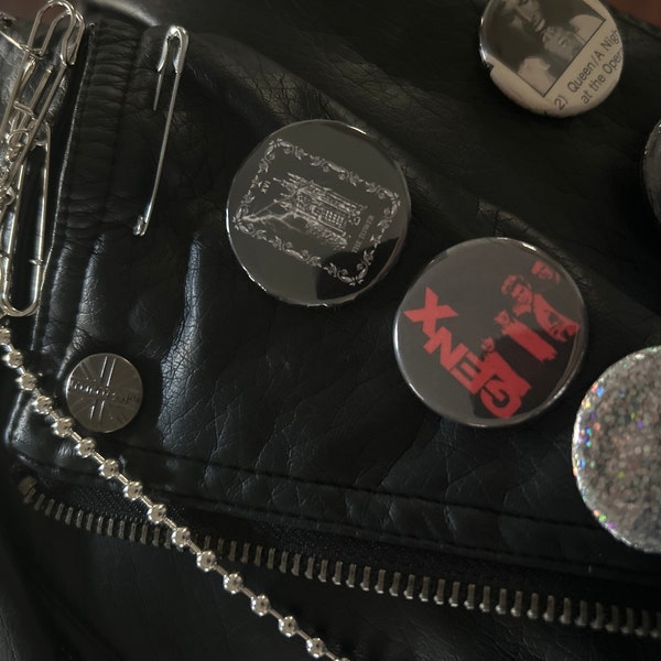 Bowie Iggy and Lou 1.25" Pinback Button, David Bowie, Iggy Pop, Lou ...