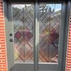Customized Golden Rose Privacy Window Film Static Cling No Glue ...