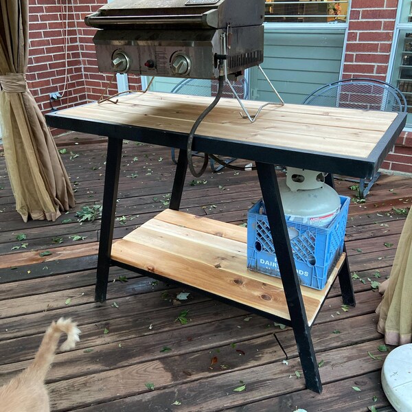 Large Cedar Ladder 4 Tier Planter Box - Etsy